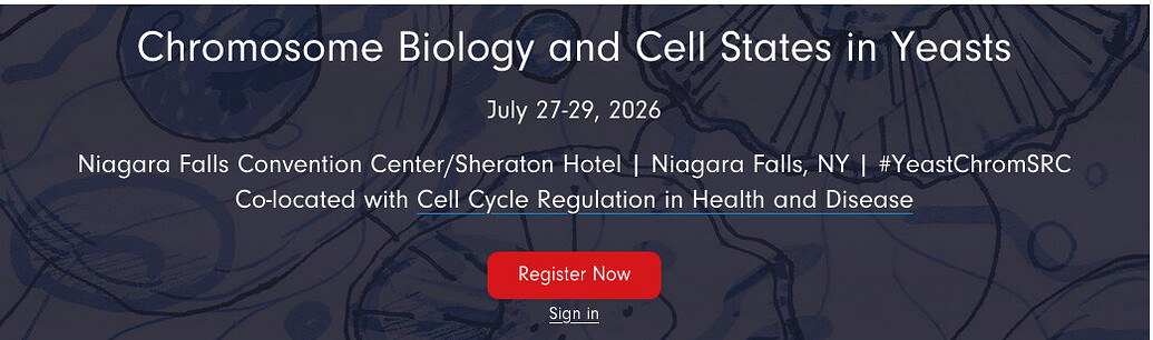 FASEB 2026 Conference: Chromosome Biology and Cell States in Yeasts ...